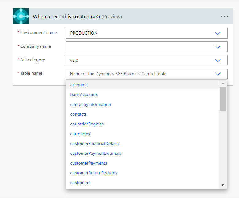 Beginners Guide Connecting Business Central And Power Automate Send Emails On Creating And